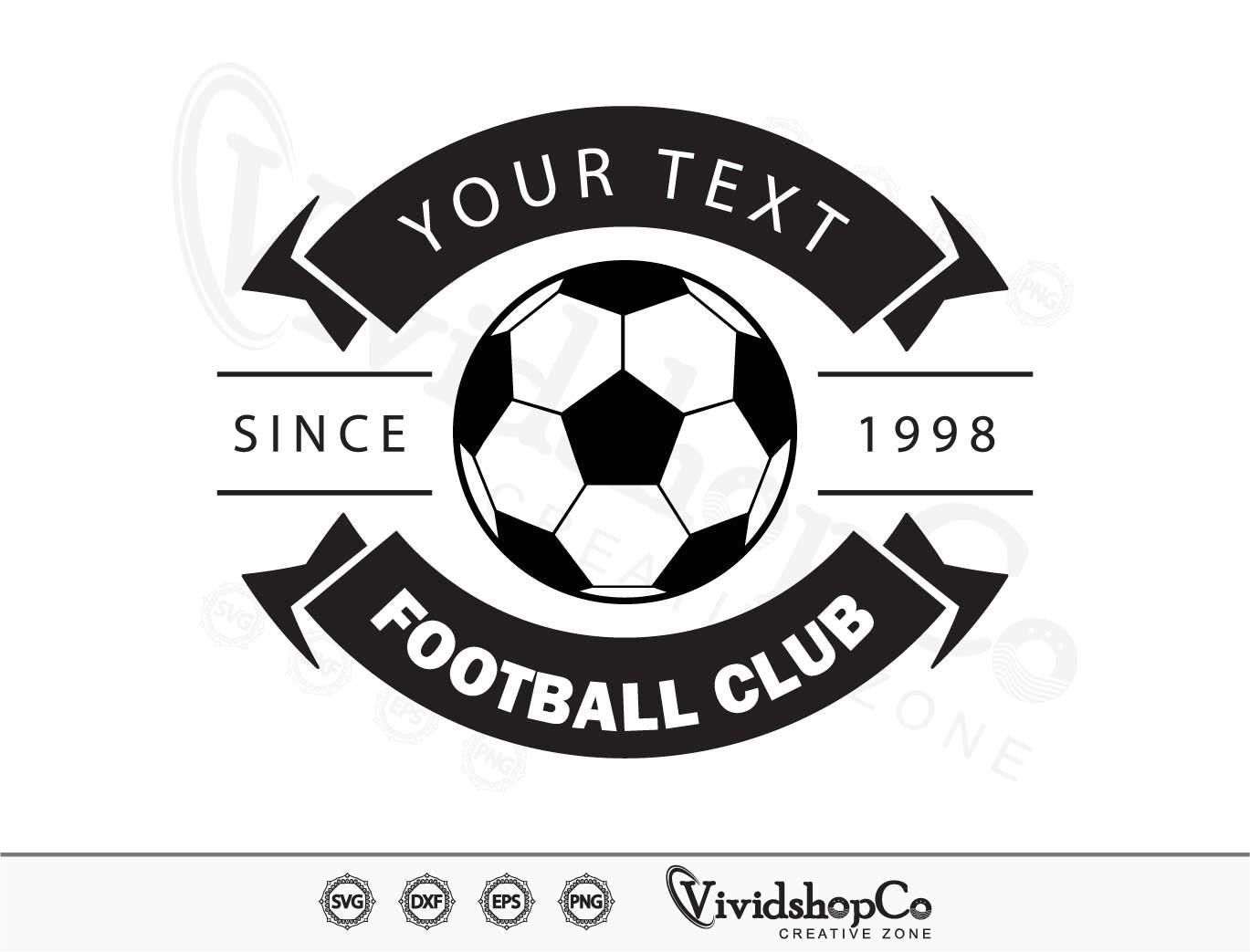 Soccer Club Svg Football Team Svg Sports Svg Soccer Club - Etsy