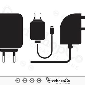 Charger SVG, Usb Charger Svg, Phone Charger Svg, USB Cable Svg, Usb ...