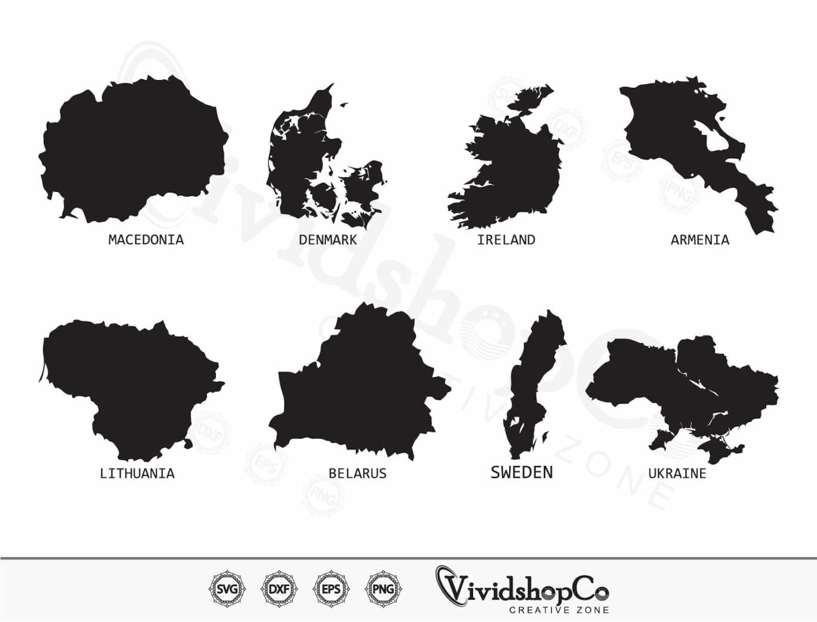 Countries Map Svg, World Map Svg, Map Svg, States Svg, Clipart, Cut ...