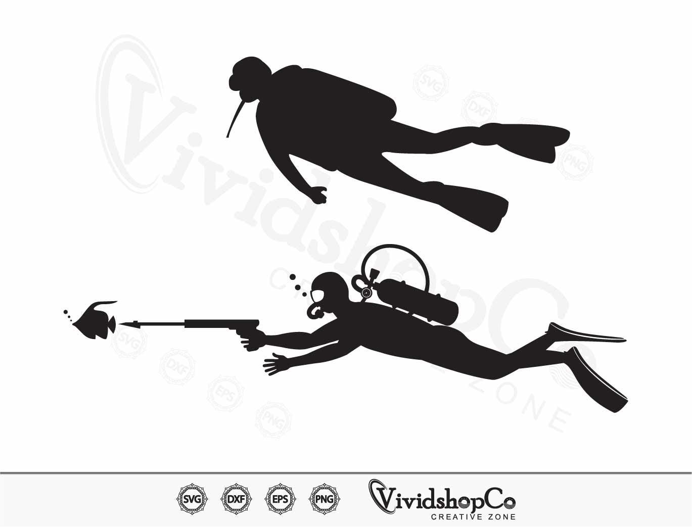 Scuba Diving SVG, Scuba Diver Svg, Scuba Dive Svg, Sport Svg, Clipart ...