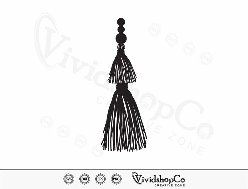 Tassels SVG, Garland Svg, Vector, Silhouette, Cricut File, Clipart ...