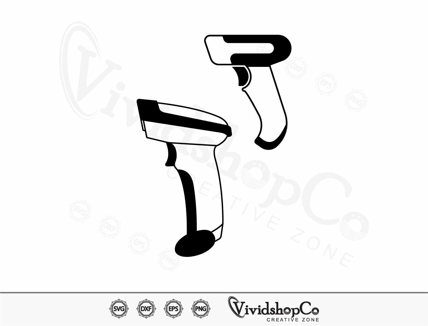 Barcode Scanner SVG, Scaning Svg, Payment Scan Svg, Scan Icon, Cut File ...