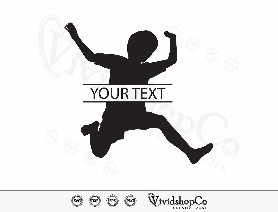 Kids Jumping SVG, Jumping Children Svg, Jumping Svg, Jump Svg, Clipart ...