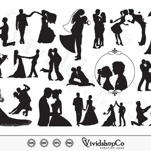 Couples SVG, Lovers Svg, Wedding Couple Svg, Married Couple Svg ...