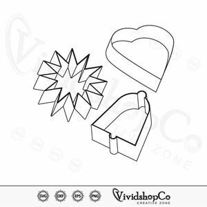 Cookie Cutter SVG, Cookie, Cutter, Clipart, Cut Files for Silhouette ...