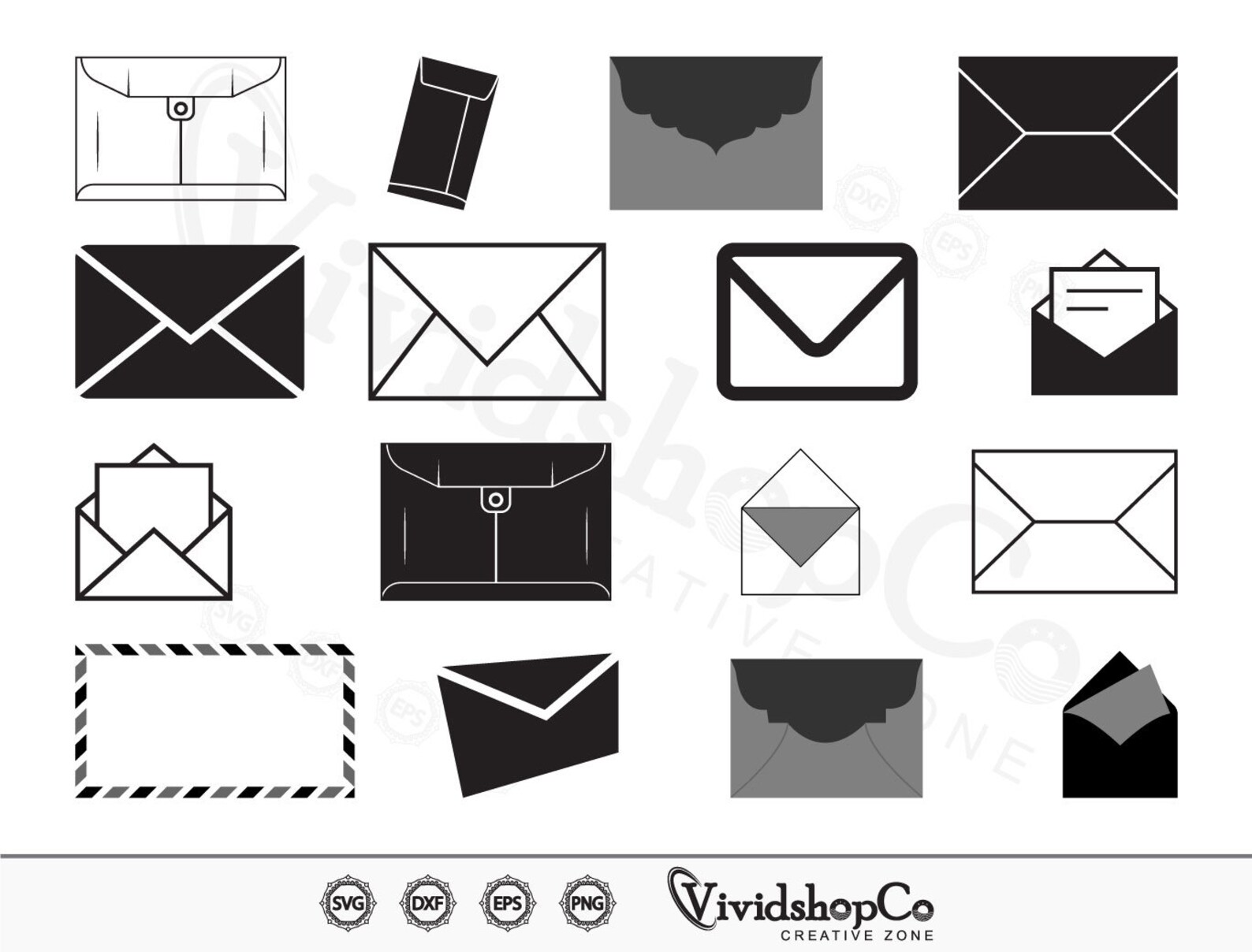 Envelope Svg Mail Svg Letter Svg Envelope Clipart Envelope - Etsy