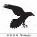Corbeau SVG, svg Corbeau, des cliparts, des fichiers coupés pour la ...