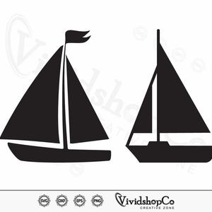 Sailboats SVG, Sailing Boat Svg, Sailing Svg, Sailboat Clipart, Cut ...