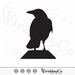 Corbeau SVG, svg Corbeau, des cliparts, des fichiers coupés pour la ...