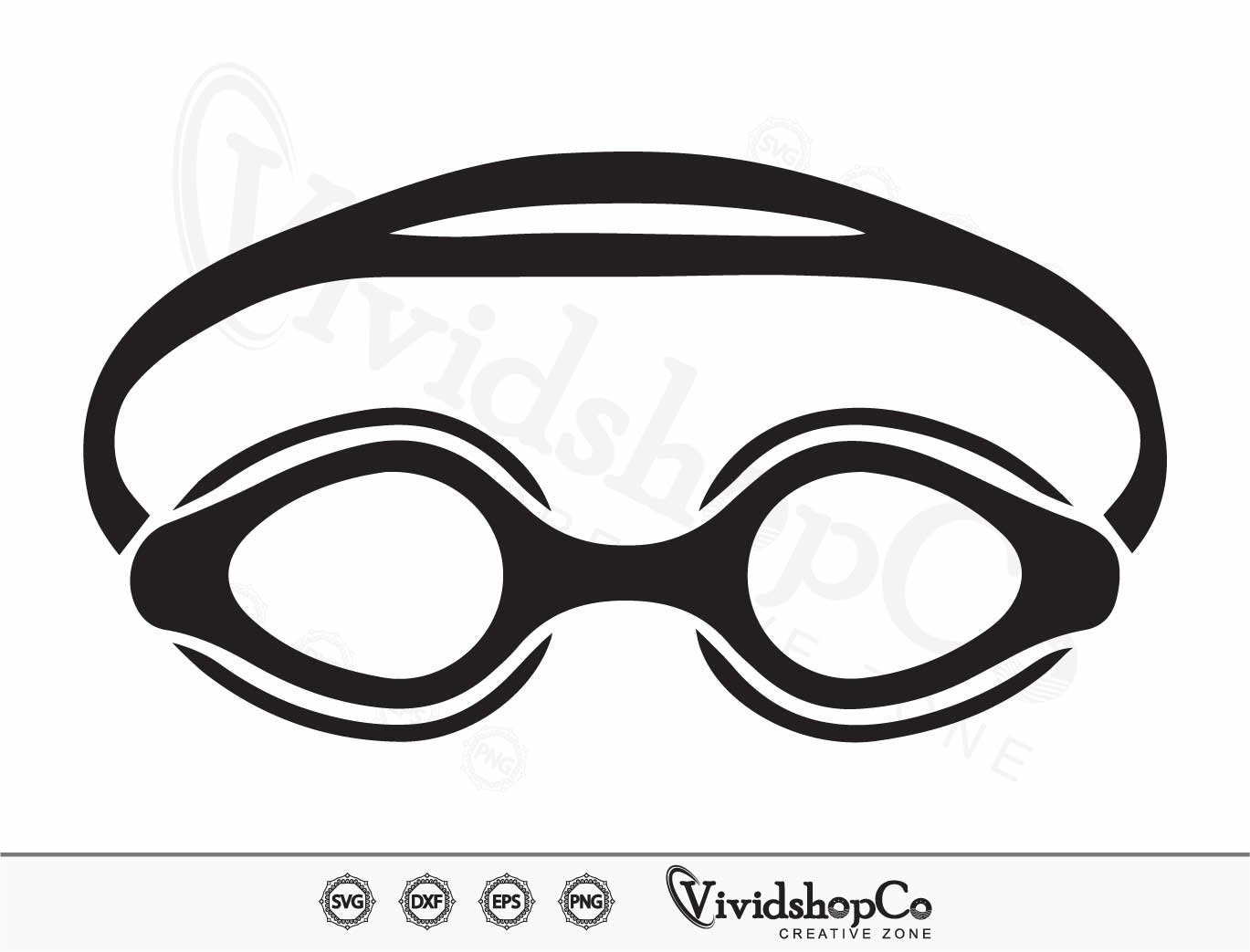 Swimming Goggles SVG, Swim Goggles Svg, Swimmer Svg, Goggles Svg ...