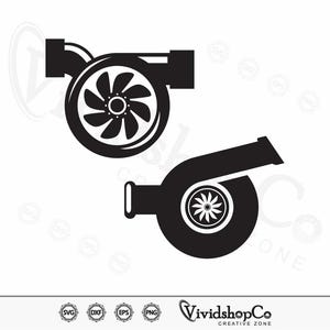 Turbocharger SVG, Turbo Charger Svg, Turbo Svg, Car Turbocharger Svg ...