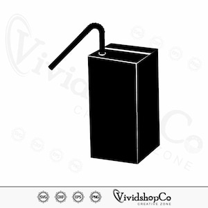 Juice Box SVG, Orange Juice Svg, Juice Svg, Clipart, Cut Files for ...