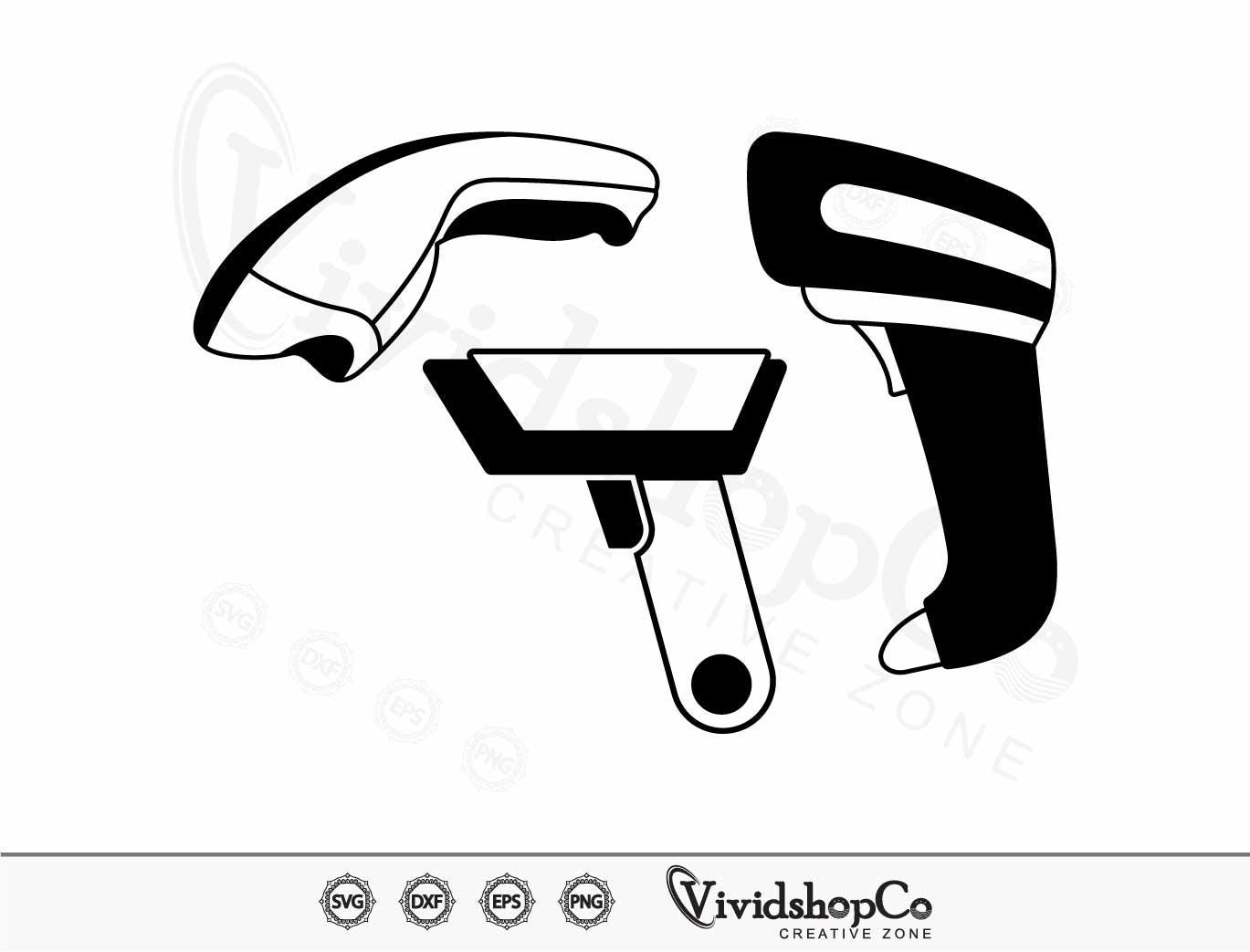 Barcode Scanner SVG, Scaning Svg, Payment Scan Svg, Scan Icon, Cut File ...