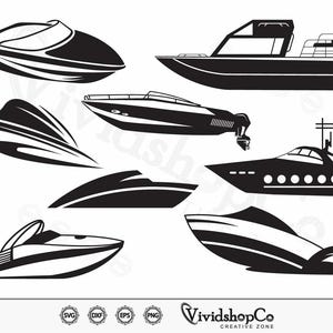 Speed Boat Svg, Motor Boat Svg, Speedboat Svg, Speed Boat Clipart ...
