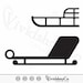 Wooden Sled SVG, Sled Svg, Sleigh Sled Svg, Snow Sled Svg, Clipart, Cut ...