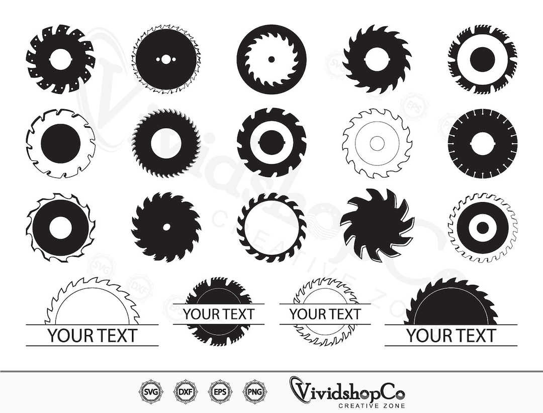 Saw Blade SVG, Circular Saw Blade Svg, Saw Svg, Saw Blade Vector ...