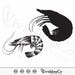 Shrimp SVG, Boiled Shrimp Svg, Prawn Svg, Seafood Svg, Clipart, Cut ...