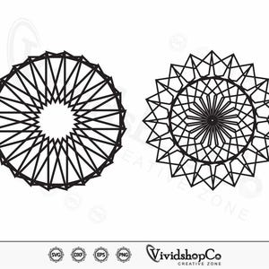 Spirograph SVG, Clipart, Cut Files for Silhouette, Files for Cricut ...
