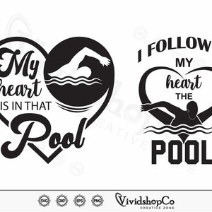 Swimmer Svg, Swimming Svg, Swim Svg, Clipart, Cut Files for Silhouette ...