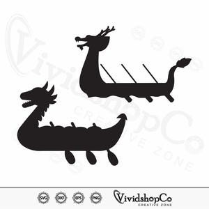 Dragon Boat SVG, Dragon Boat Festival, Dragon Boat Racing, Clipart, Cut ...