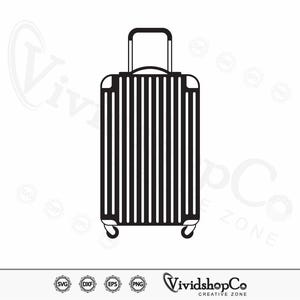 Luggage SVG, Suitcase Svg, Travel Bag Svg, Bag Svg, Clipart, Cut Files ...