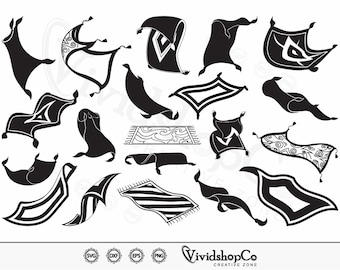 Magic Carpets SVG, Magic Svg, Carpets Svg, Clipart, Cut Files for ...
