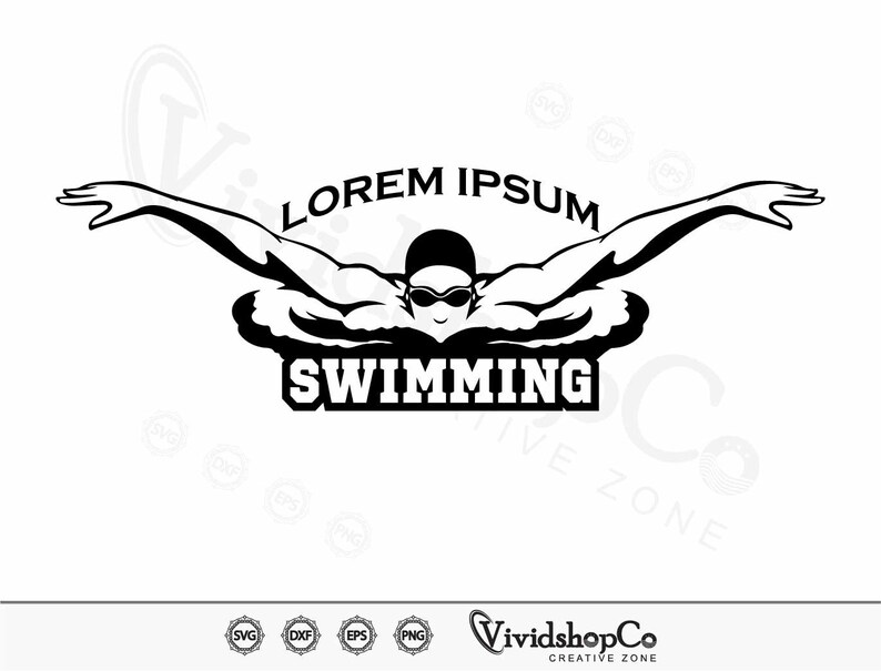 Swimmer Svg Swimming Svg Swim Svg Clipart Cut Files for - Etsy UK