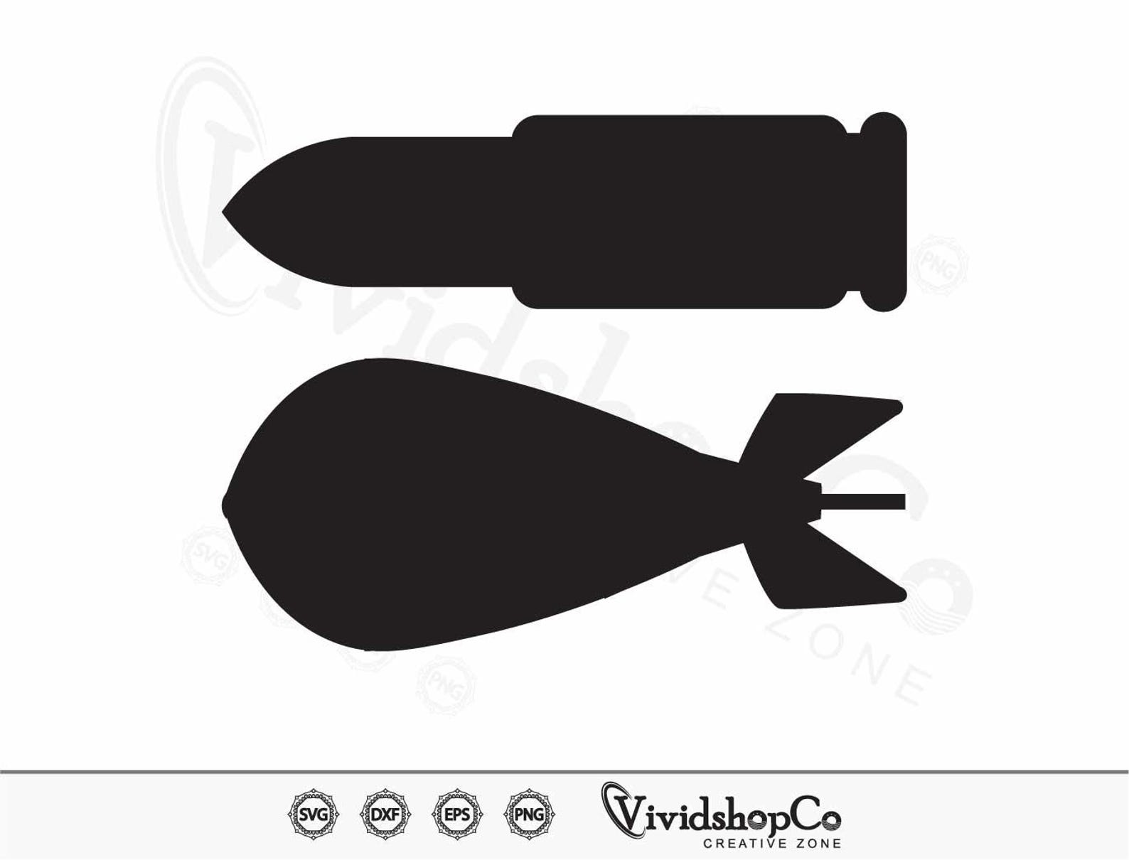 Missile SVG, Missile Logo Svg, War Svg, Rocket Missile Svg, Vector ...