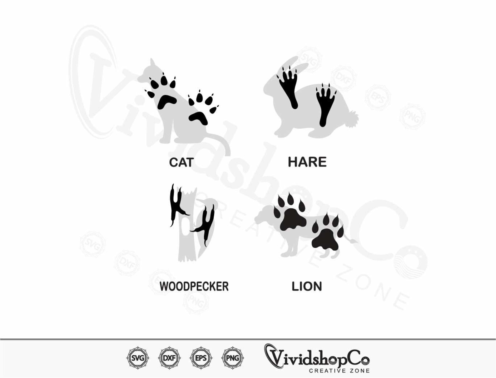 Tier Fuß Druck svg, Fußabdruck svg, Fuß svg, Füße svg, Clipart Vektor ...