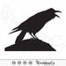 Corbeau SVG, svg Corbeau, des cliparts, des fichiers coupés pour la ...