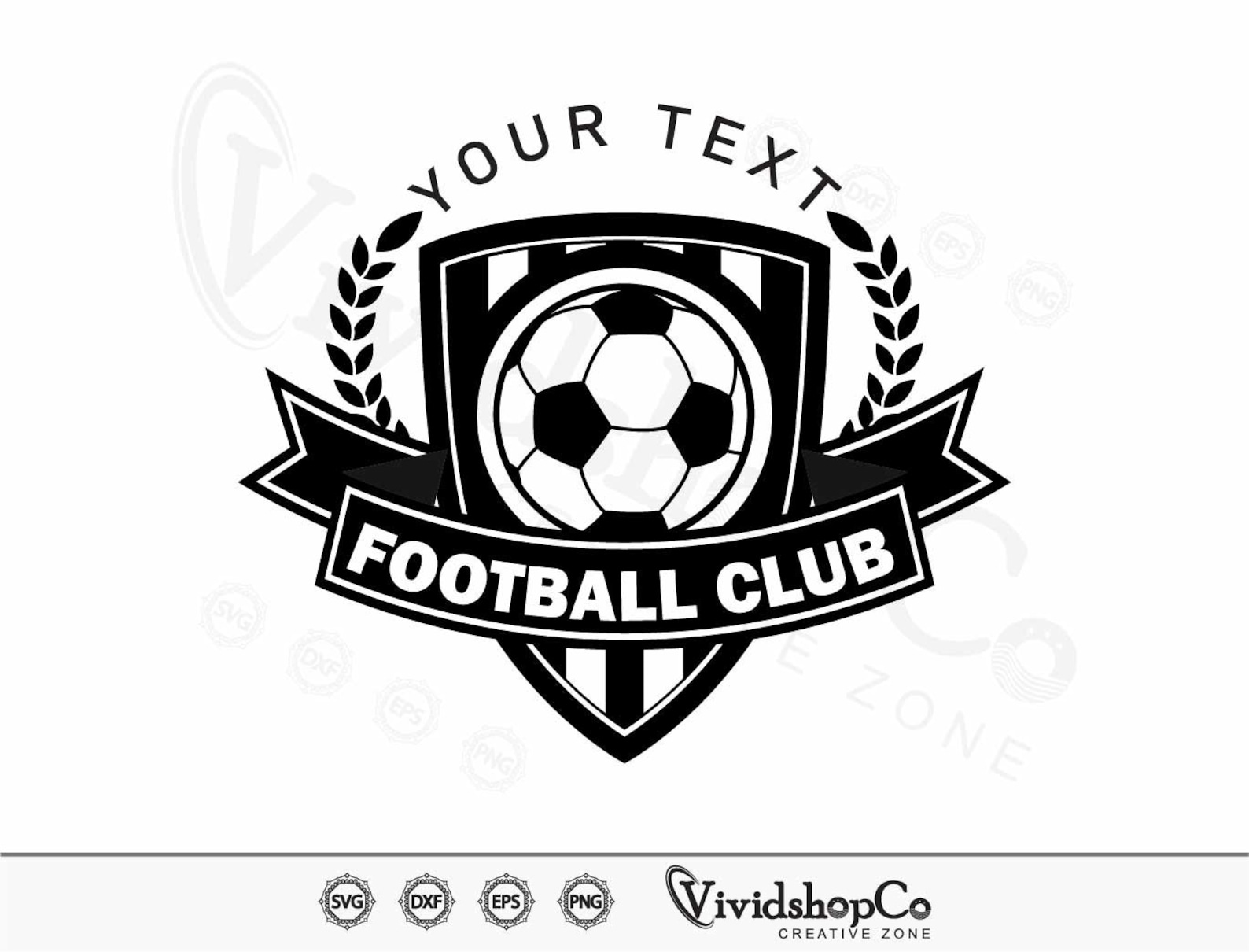 Soccer Club Svg, Football Team Svg, Sports Svg, Soccer Club Clipart ...
