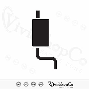 Exhaust Pipe SVG, Car Exhaust Pipe Svg, Exhaust Svg, Mechanic Svg, Car ...