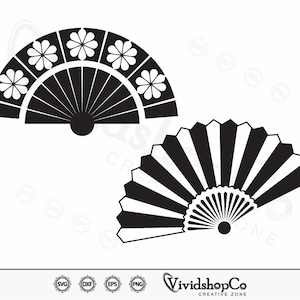 Hand Fan Svg, Japanese Fan Svg, Folding Hand Fan Svg, Spanish Fan Svg ...