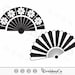 Hand Fan Svg, Japanese Fan Svg, Folding Hand Fan Svg, Spanish Fan Svg ...