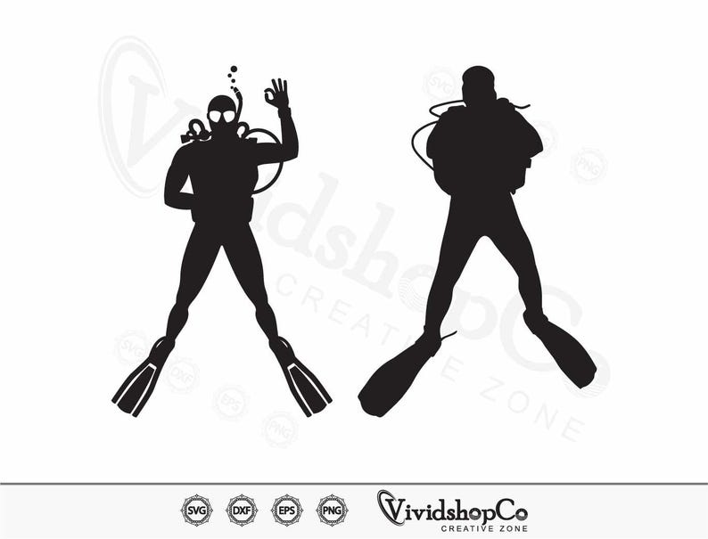 Scuba Diving SVG, Scuba Diver Svg, Scuba Dive Svg, Sport Svg, Clipart ...