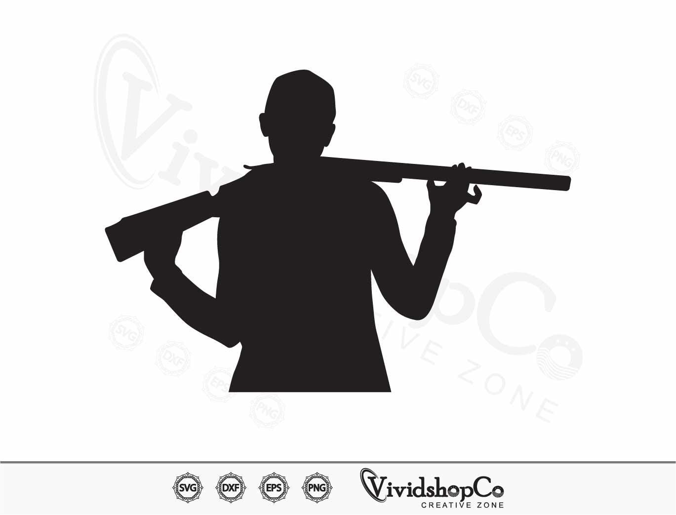 Skeet Shooter SVG, Shooting Svg, Hunting & Shooting, Trapshooting ...