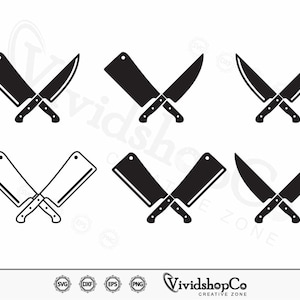 Knife SVG, Kitchen Knife Svg, Pocket Knife Svg, Knives Svg, Clipart ...