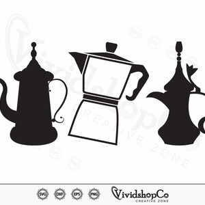 Coffee Pot SVG, Coffeepot Svg, Coffee Svg, Pot Svg, Clipart, Cut Files ...
