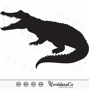 Crocodile SVG, Caiman Svg, Cayman Animal, Animal Svg, Alligator Svg ...