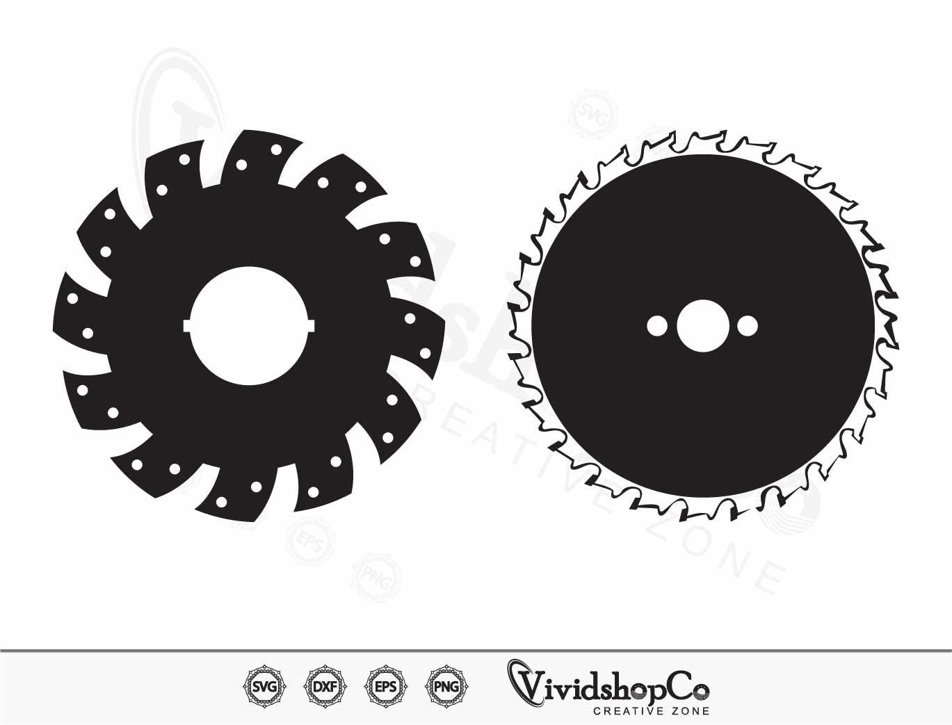 Saw Blade SVG, Circular Saw Blade Svg, Saw Svg, Saw Blade Vector ...