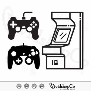Game Controller SVG, Game Svg, Gaming Svg, Gamer Svg, Game Clipart, Cut ...