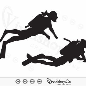 Scuba Diving SVG, Scuba Diverse SVG, Scuba Dive svg, Sport svg, Clipart ...