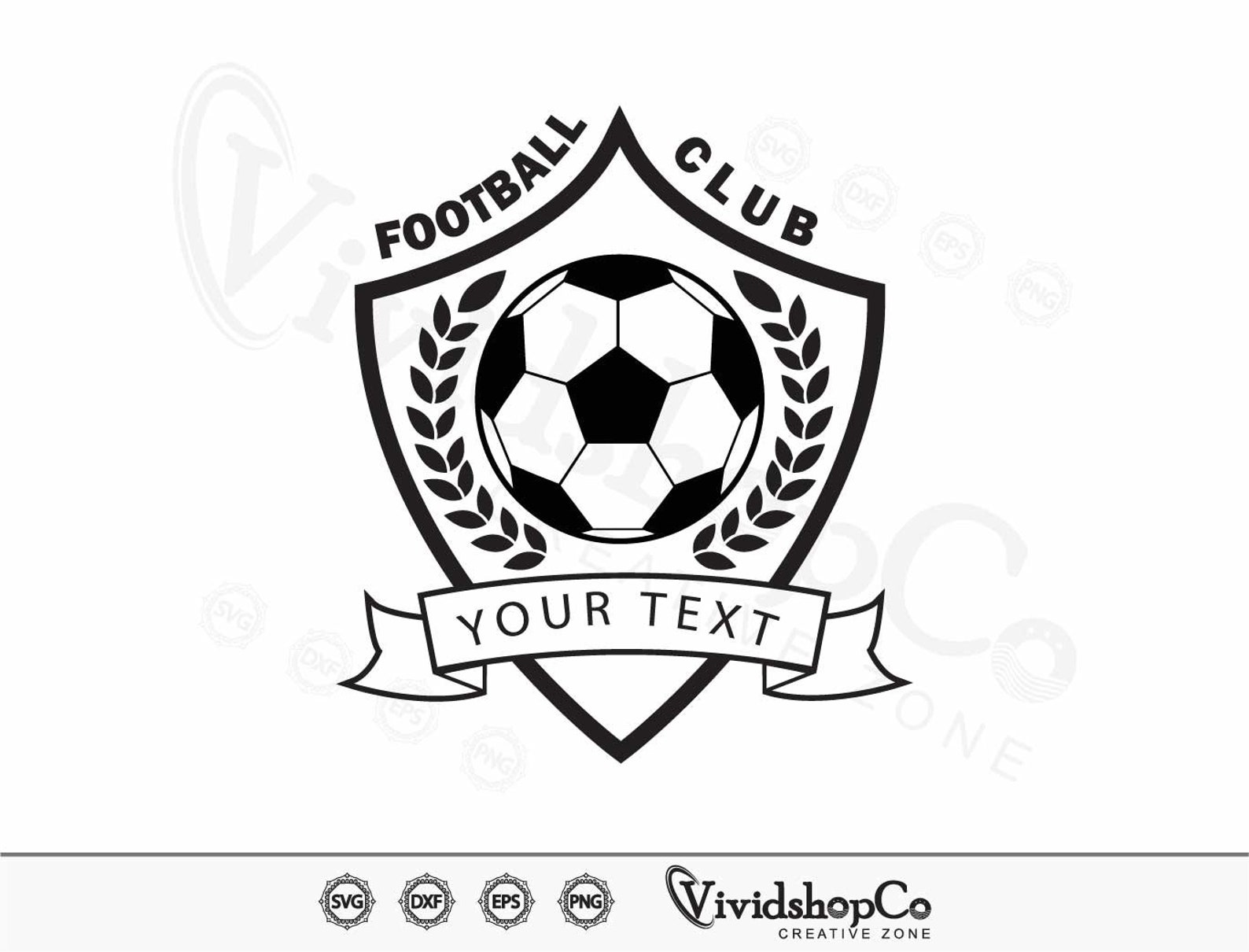 Soccer Club Svg Football Team Svg Sports Svg Soccer Club - Etsy