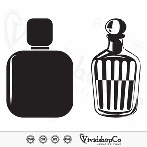 Perfume Bottles SVG, Perfume Bottle Split, Perfume Svg, Scent Svg ...
