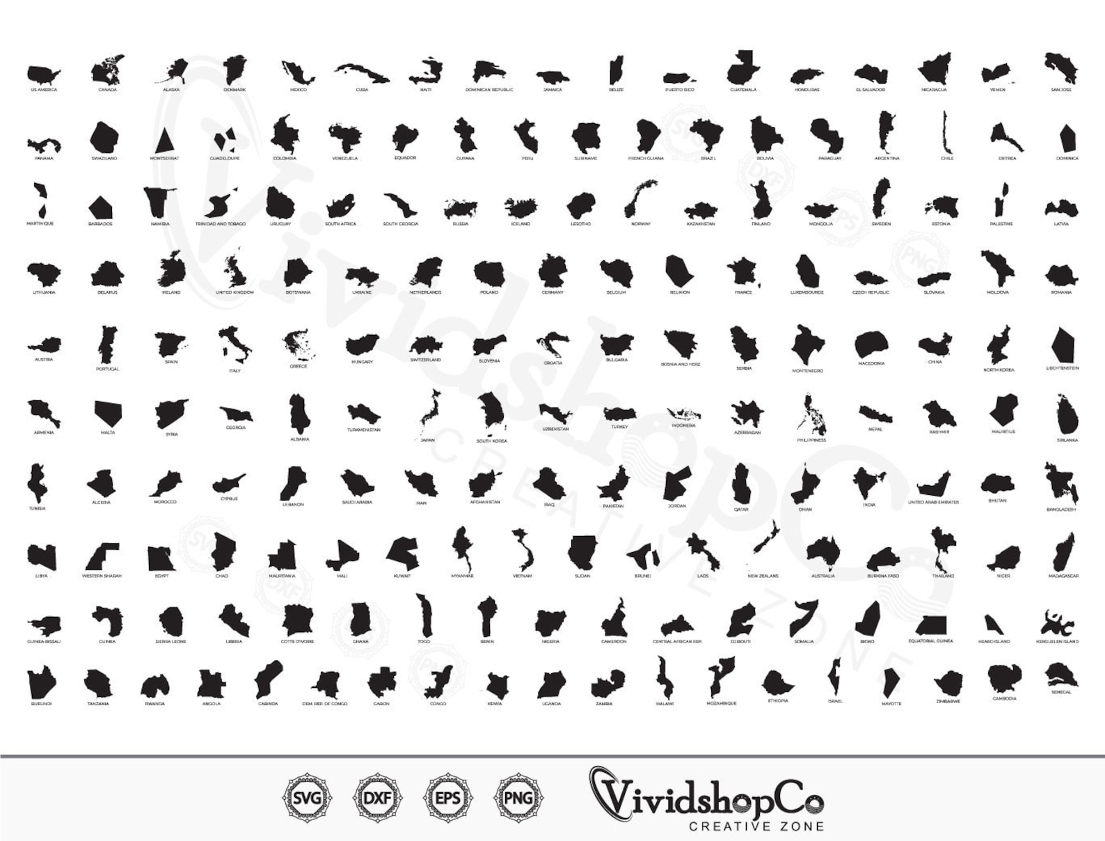 World Map SVG Countries Map Svg Map Svg States Svg - Etsy Israel