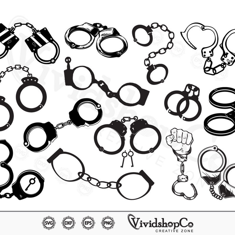 Handcuff Svg - Etsy