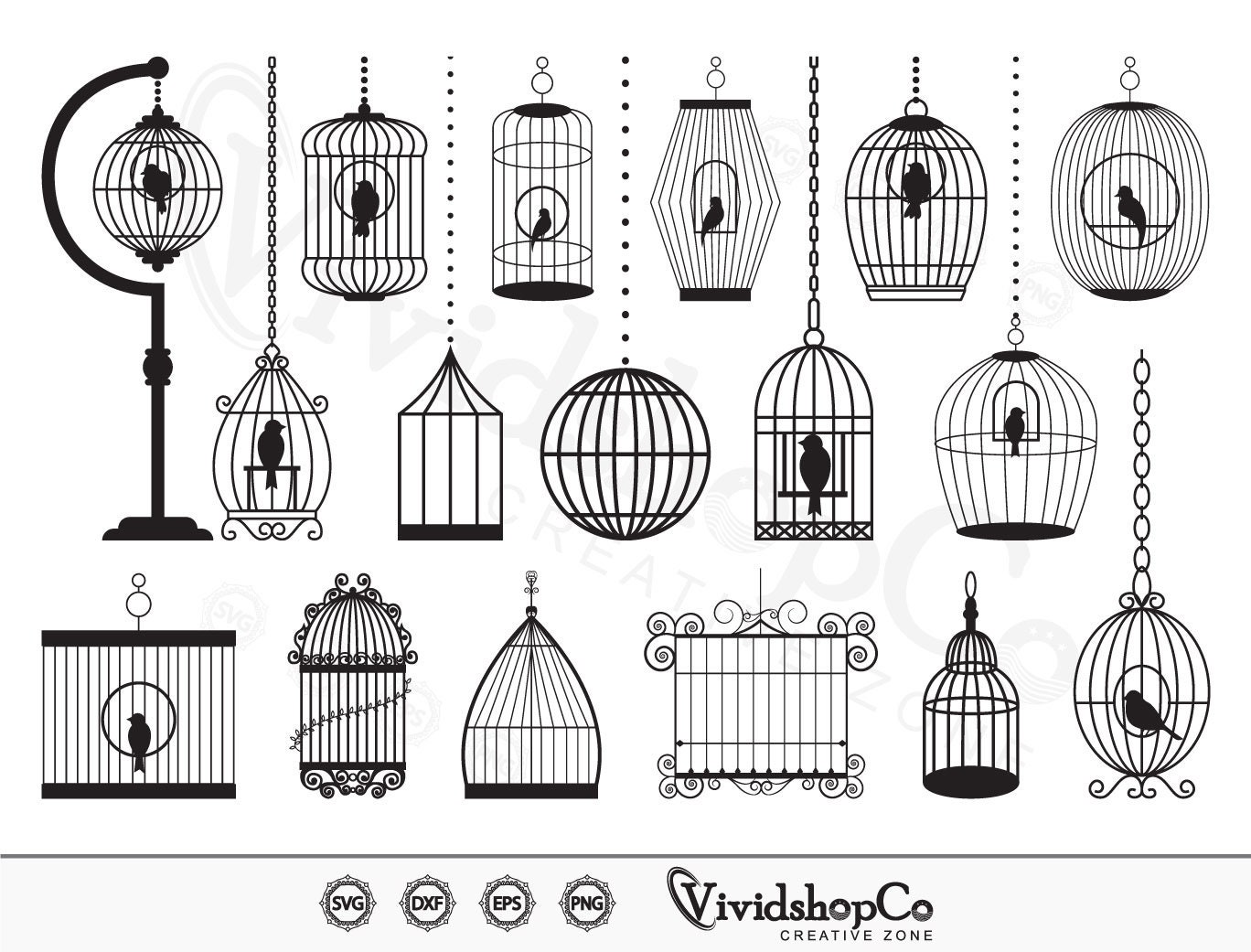 Bird Cage SVG Bird House Svg Bird Svg Cage Svg Clipart - Etsy Australia
