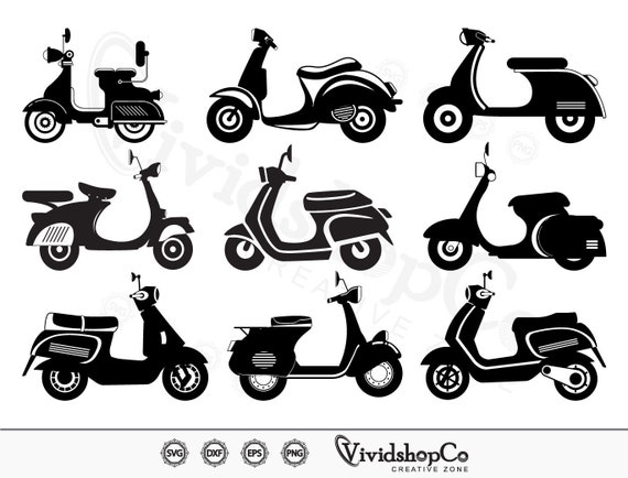 Vespa Vector Png