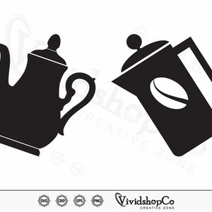 Coffee Pot SVG, Coffeepot Svg, Coffee Svg, Pot Svg, Clipart, Cut Files ...