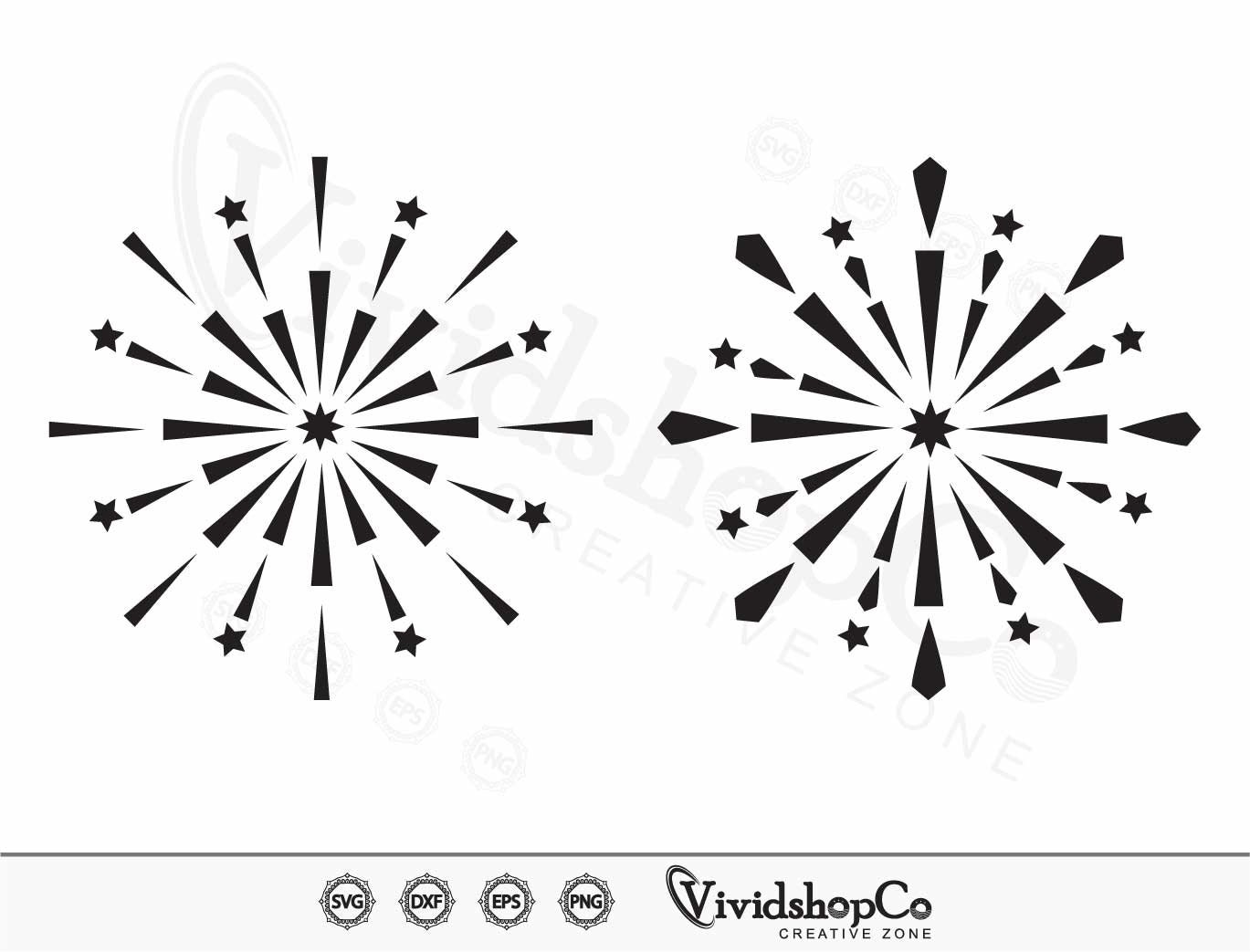 Firecrackers SVG, Fireworks Svg, Independence Day, 4th of July, Clipart ...